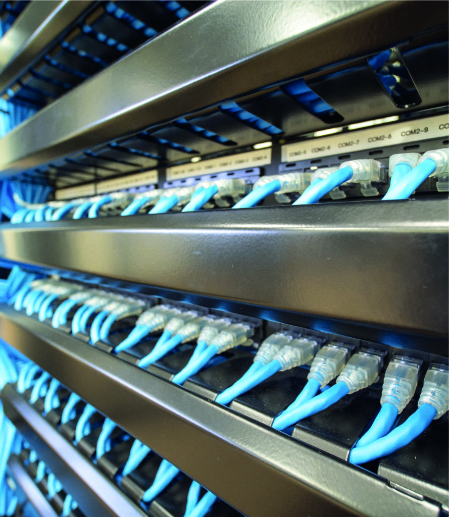 52.024R – Régua Vazia | Patch Panel 24 portas Cat6 – Bluecom